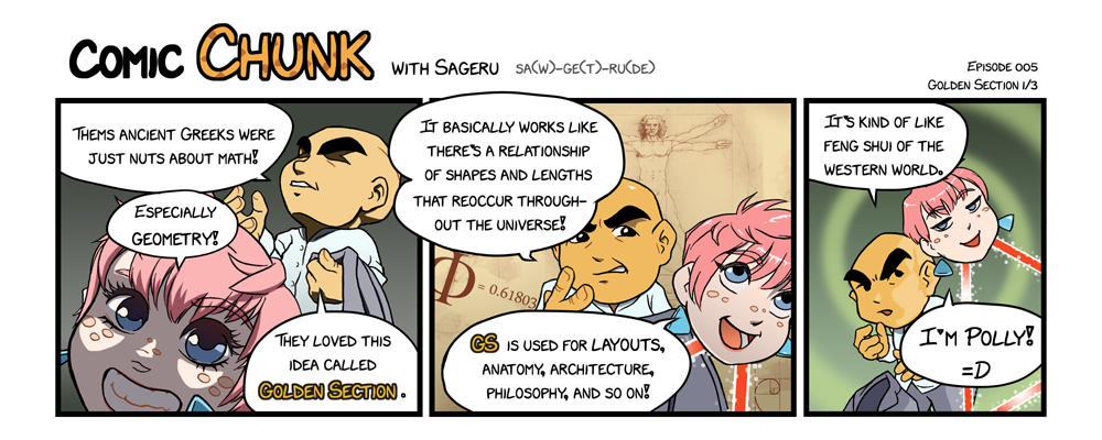 Comic Chunk #5: Golden Section 1/3 – Cloudscape Comics