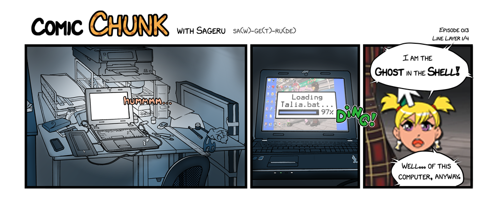 Comic Chunk #13: Line Layer 1/4 – Cloudscape Comics