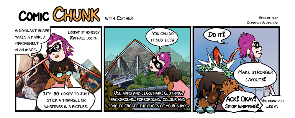 Comic Chunk #37: Dominant Shape 2/2 – Cloudscape Comics