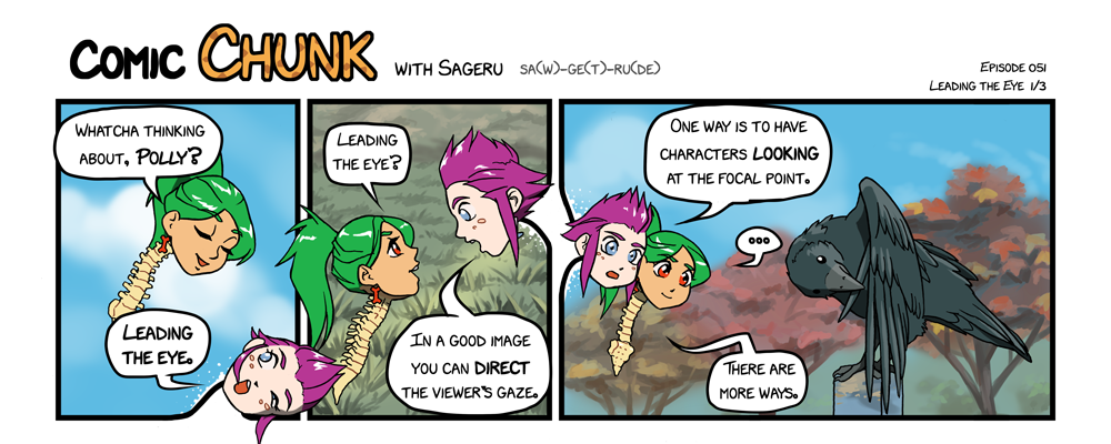 Comic Chunk #51: Leading the Eye 1/3 – Cloudscape Comics