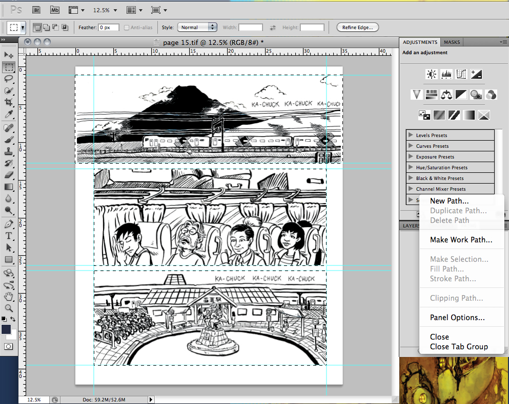A Comic Page from Start to Finish – Cloudscape Comics