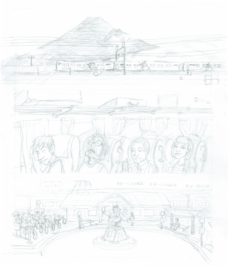 A Comic Page from Start to Finish – Cloudscape Comics