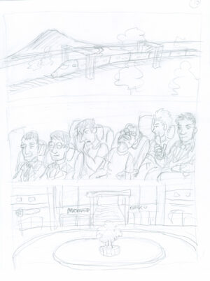 A Comic Page from Start to Finish – Cloudscape Comics