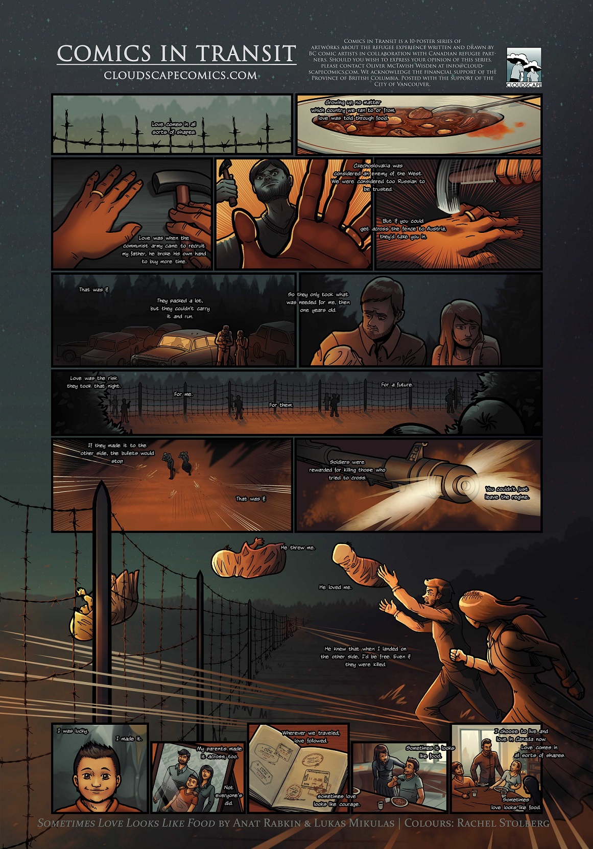 Comics in Transit – Cloudscape Comics