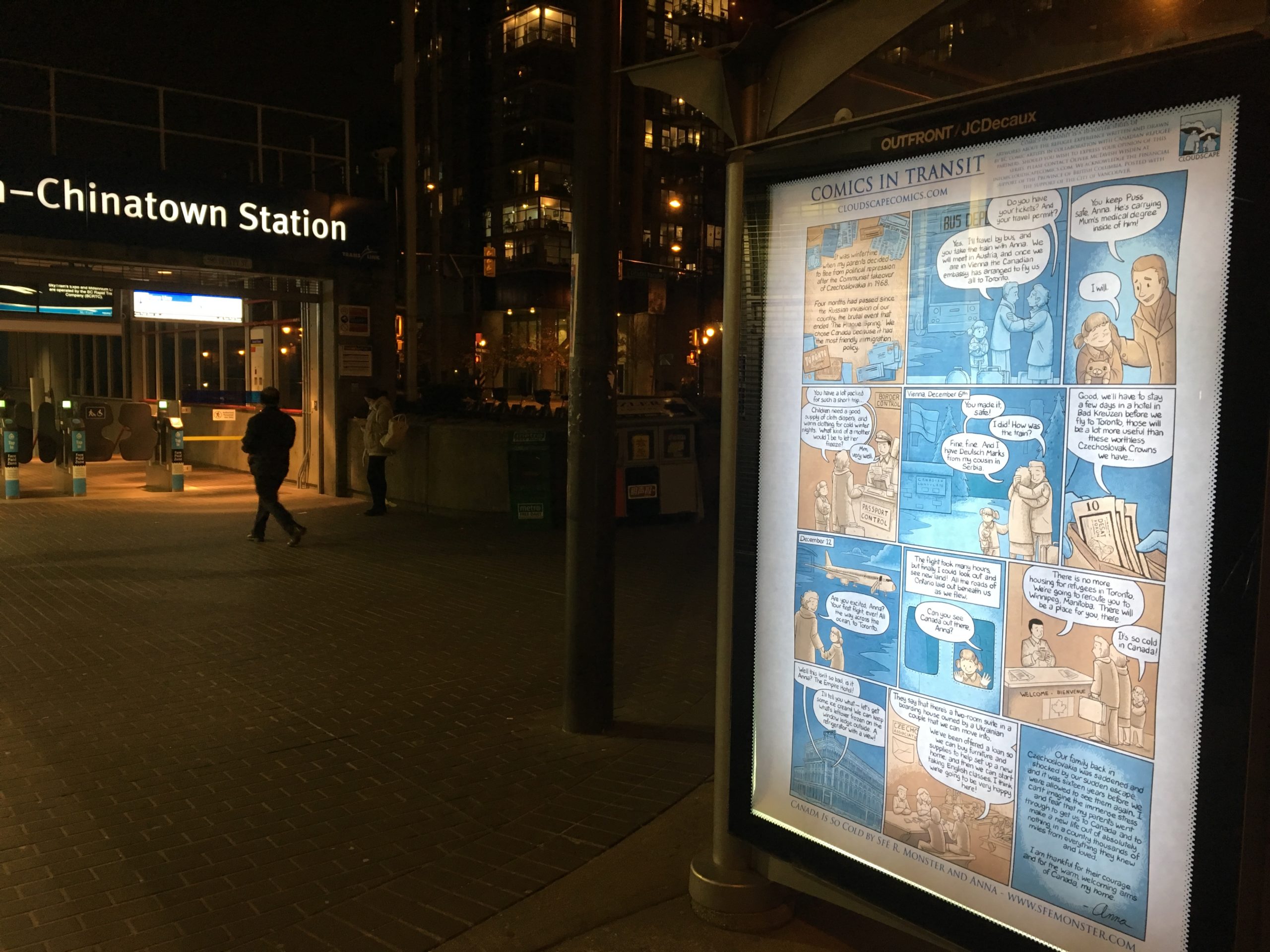 Comics in Transit – Cloudscape Comics