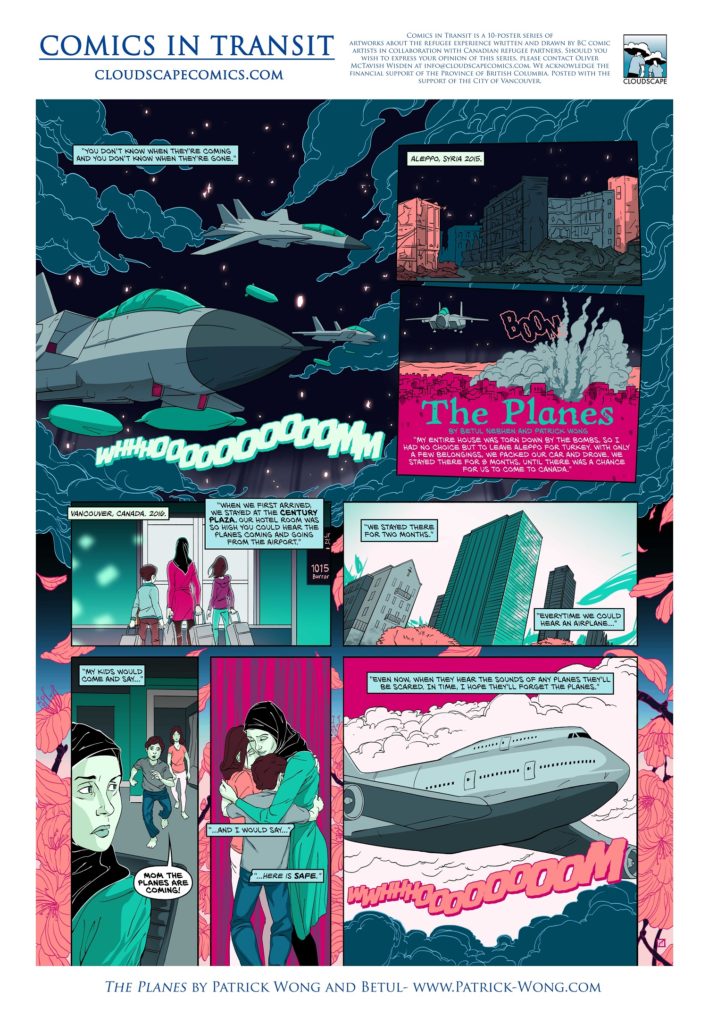 Cloudscape’s Comics in Transit Gallery Reception – Cloudscape Comics