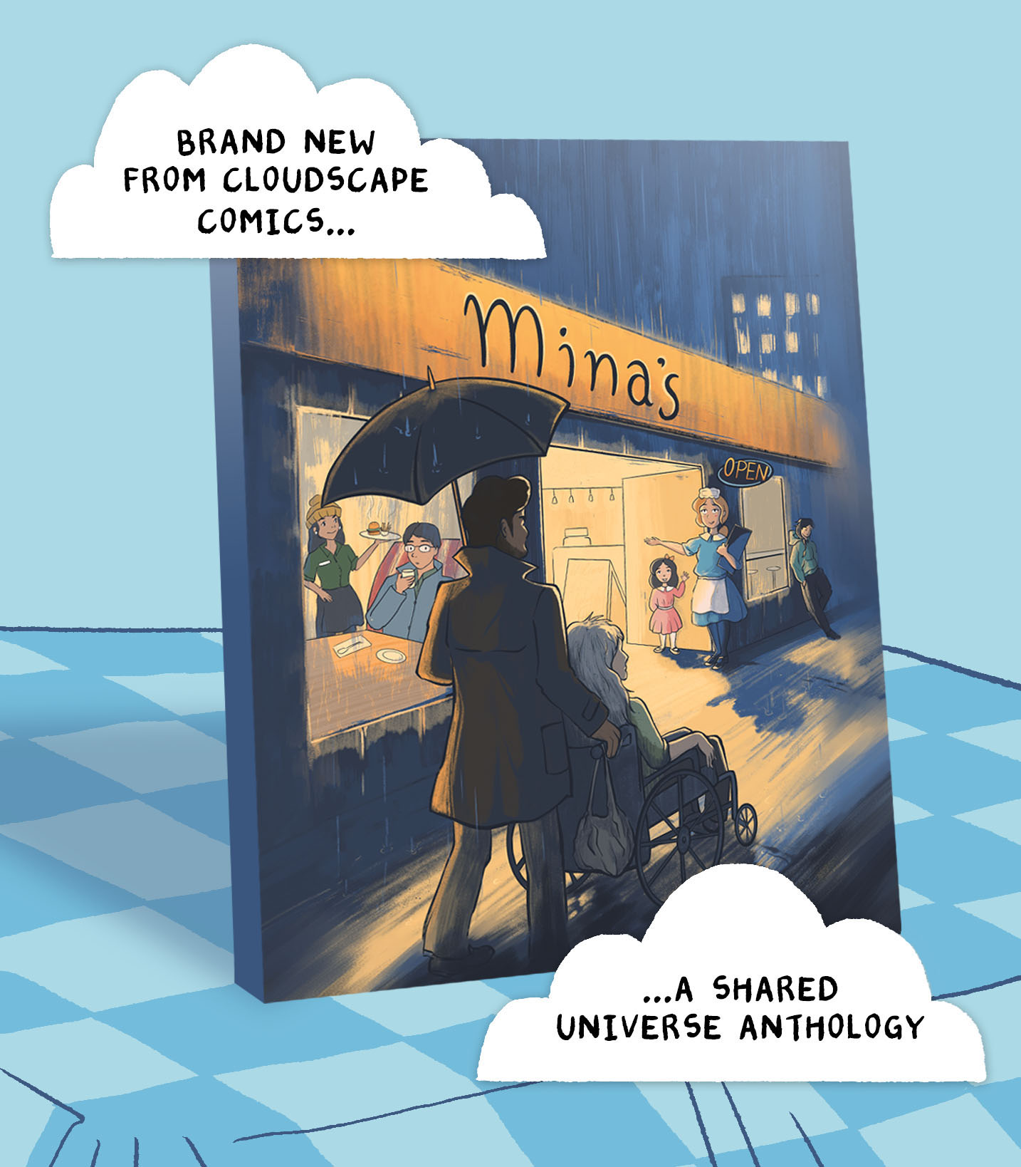 Welcome to Mina’s is Live on Kickstarter! – Cloudscape Comics