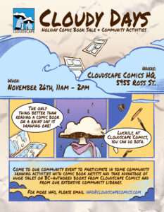 Cloudscape Comics – Your source for the BC comics community